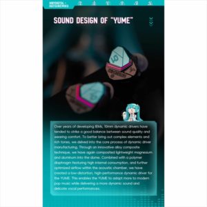 HiBy Digitalから初音ミクとのコラボレーションを記念した期間生産限定IEM『YUME』が2026年1月下旬頃発売予定！【12/15 ...